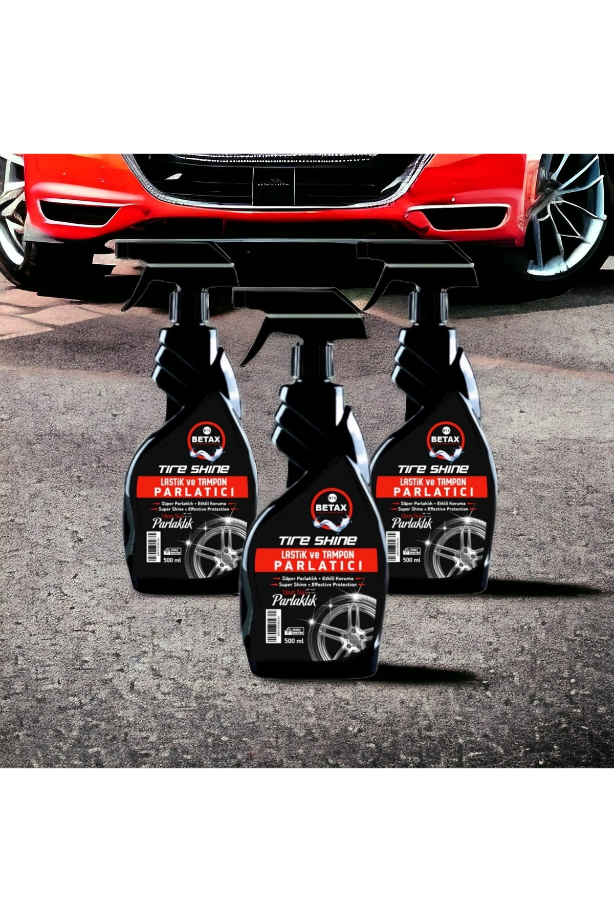 Betax Lastik Koruyucu Ve Parlatıcı Sprey 500 ml 3 Adet Fiyatı ...