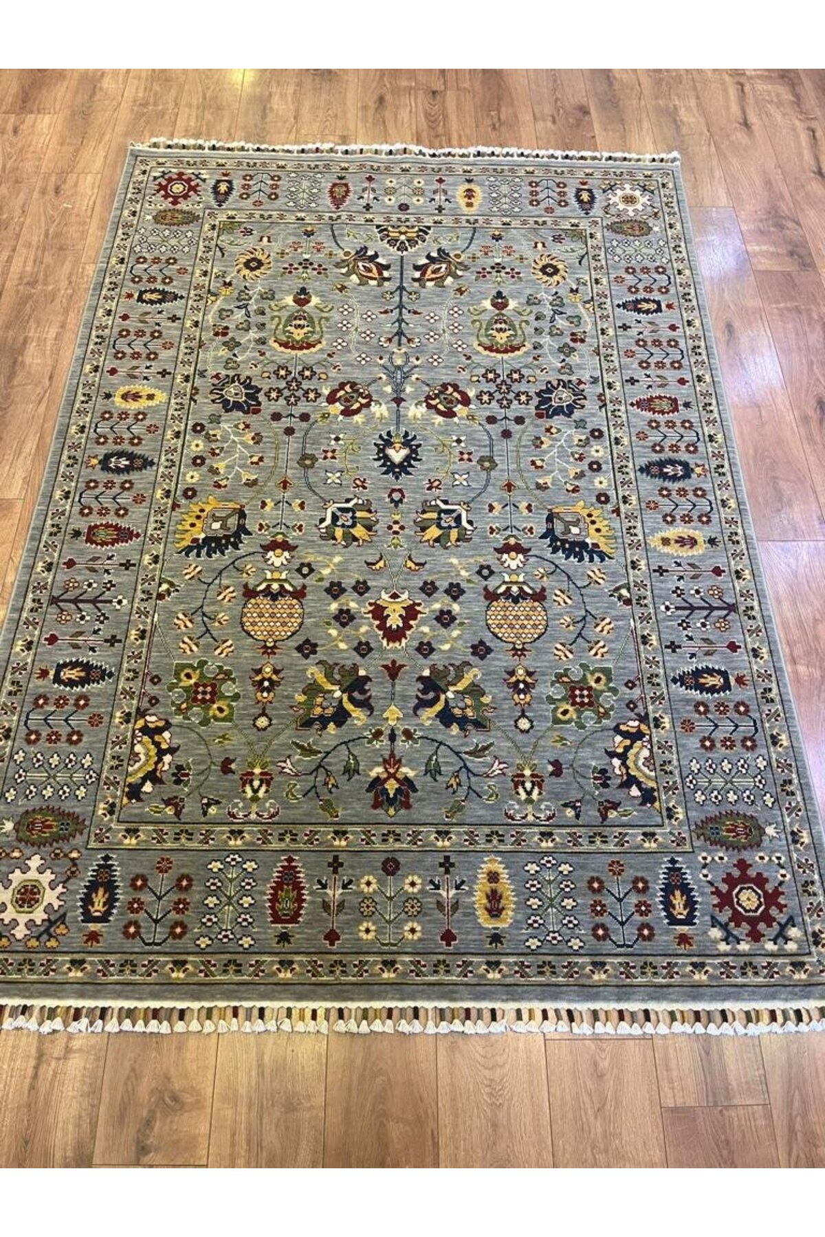 HALI SARAY CONCEPT Yün Halı Uşak Saf Yün Yüksek Kalite Yün Den Dokunmuş ...