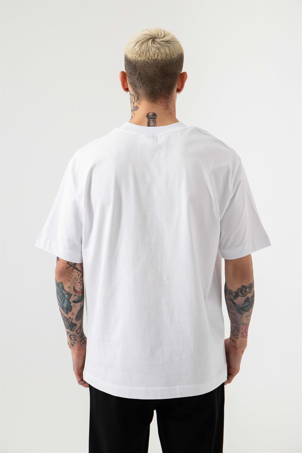 Machinist Erkek Basic Relaxed Ince Pamuklu Beyaz Tişört Fiyatı, Yorumları - Trendyol