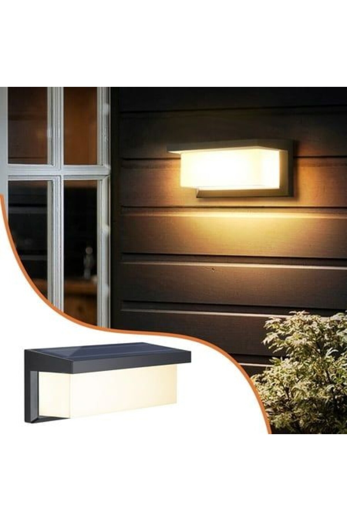 fullreyon 3000K Günışığı 18 Watt Bahçe Duvar Apliği, Villa Dış Cephe ...