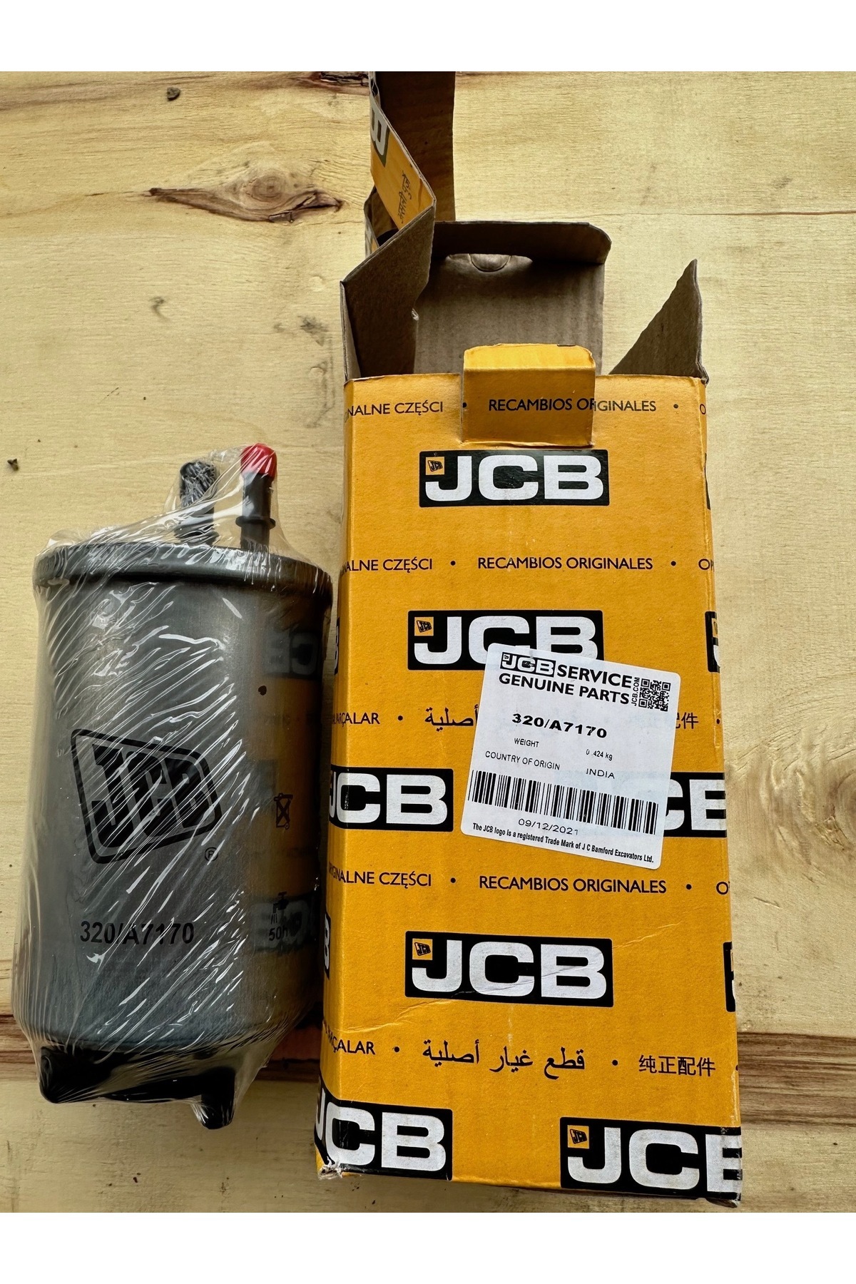 Jcb Orijinal Yakıt (MAZOT) Filtresi Alttaki 320/a7170 - Fiyatı, Yorumları