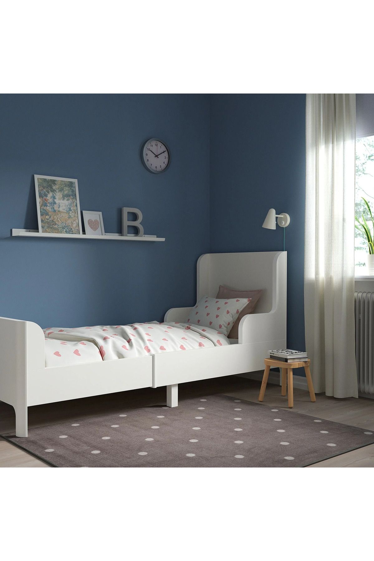 Ikea Akdenİz Uzayabİlen Beyaz 80x200 Cm Uzayabilen çocuk Karyolası