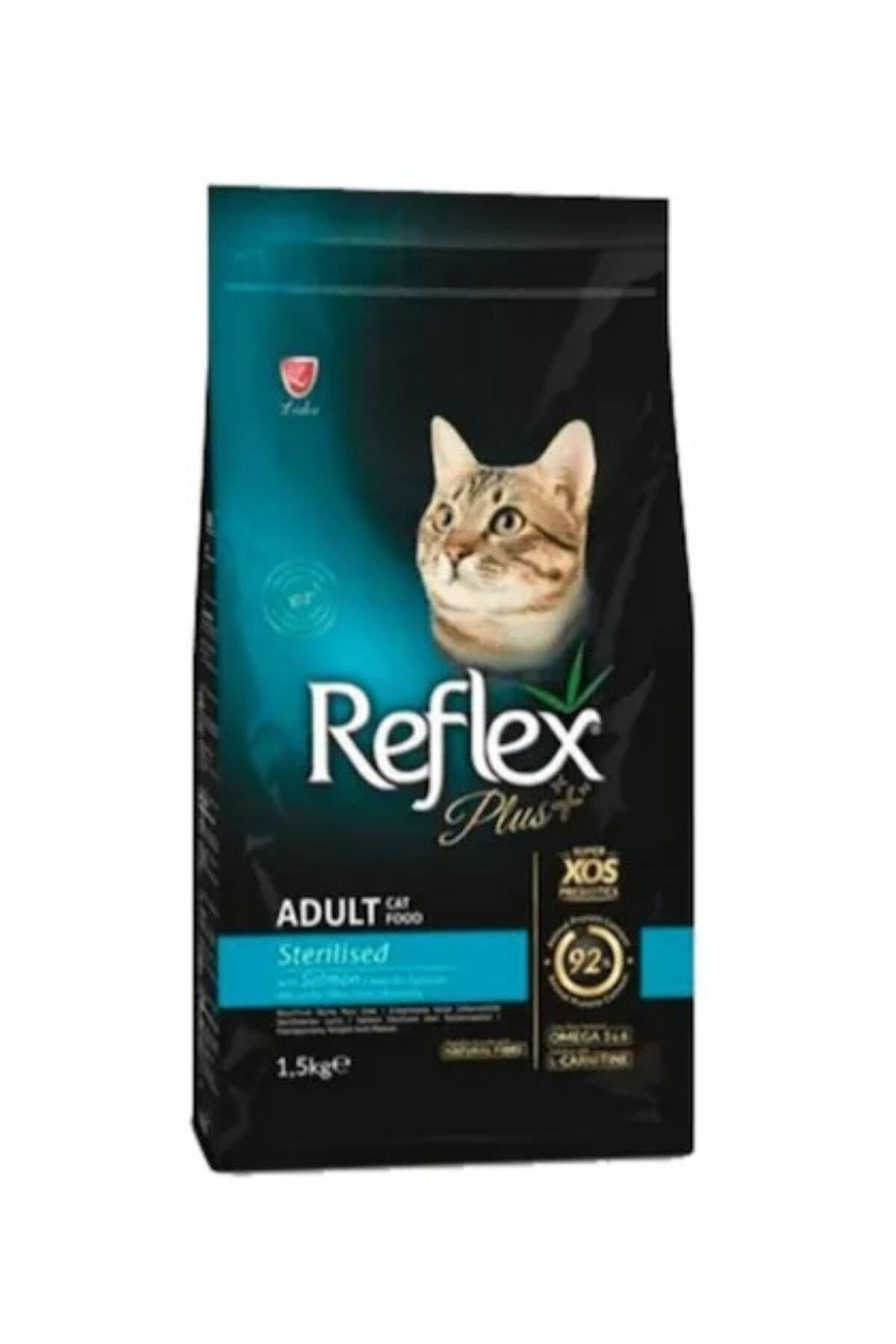 Reflex Plus Somonlu Kısırlaştırılmış Yetişkin Kedi Maması 1.5 Kg Fiyatı ...