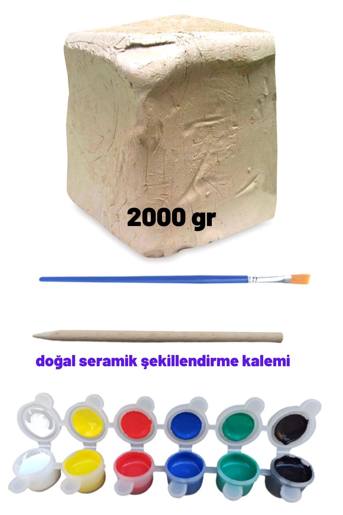 Dsh Doğal Seramik Hamuru Seramik Hamuru Başlangıç Seti Kil Çamuru