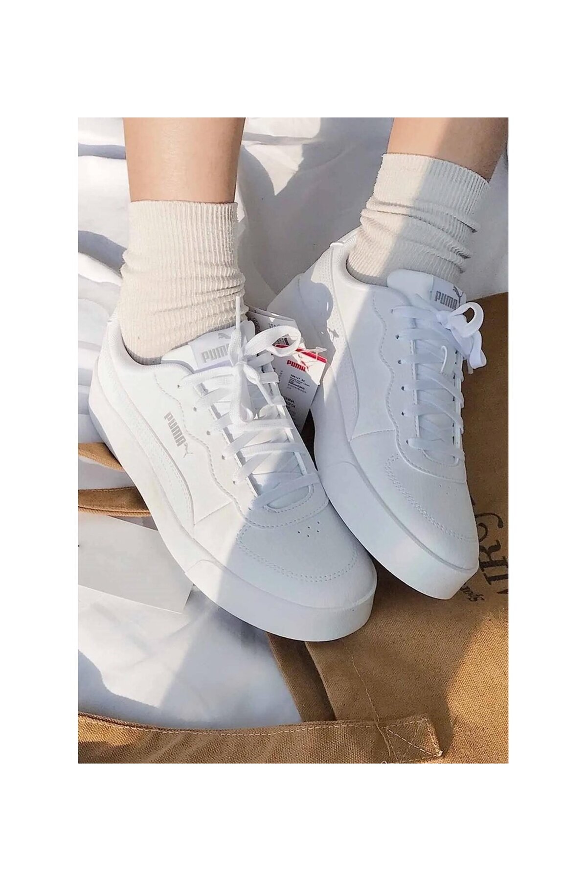 Puma Kadın Günlük Ayakkabı 38014702 Beyaz Puma Skye Clean Fiyatı ...