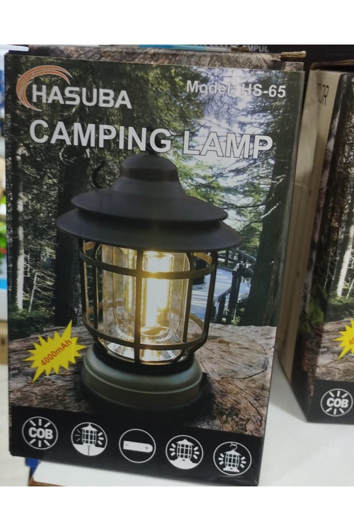 HASUBA 4000mAh sarjlı kapm lambası - Fiyatı, Yorumları