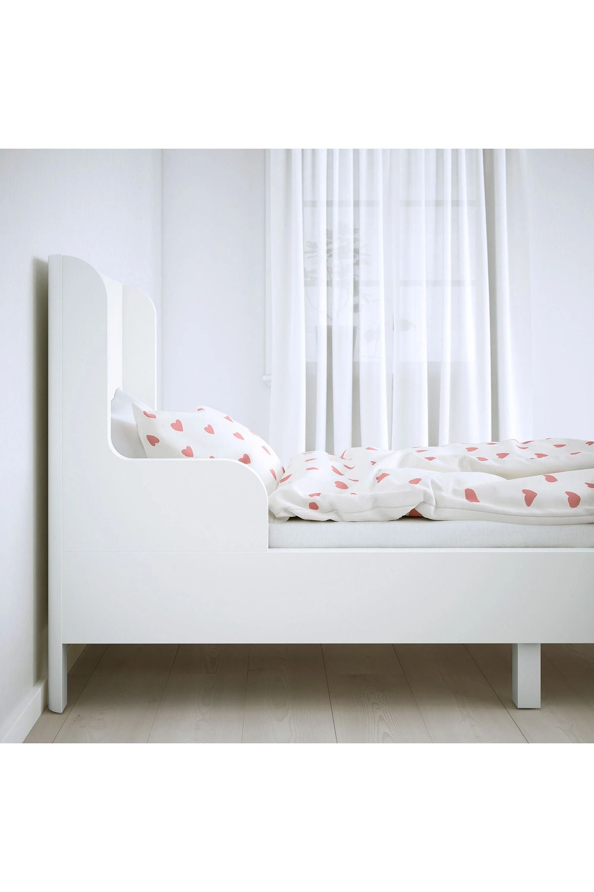 Ikea Akdenİz Uzayabİlen Beyaz 80x200 Cm Uzayabilen çocuk Karyolası