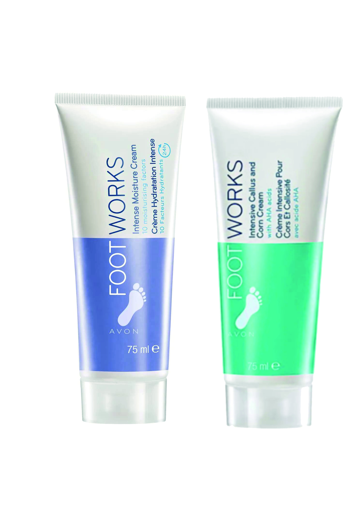 Avon Foot Works Yoğun Nemlendirici Ayak Bakım Kremi ve Sertleşmiş Cildi ...