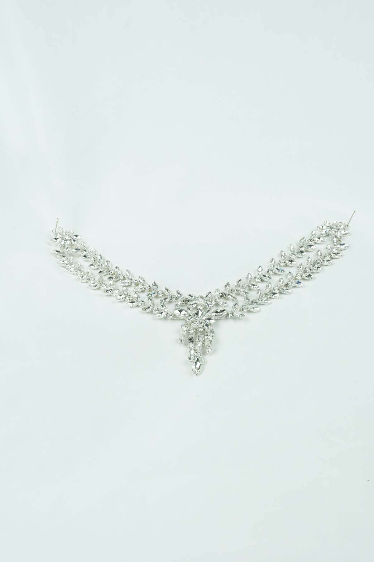 Butik KAFTAN ABİYE VE GELİNLİK AKSESUARI ALINLIK GÜMÜŞ JASMİNE MODEL ...