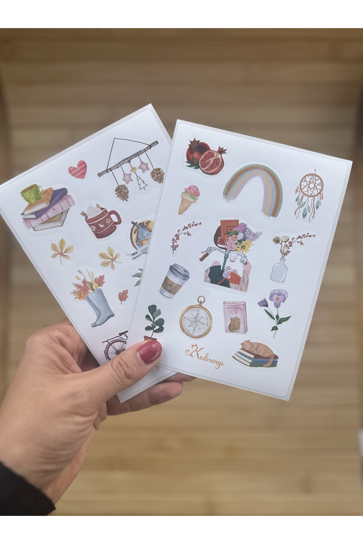 Kedirengi 2024 Ajanda Seti | Sticker Seti Fiyatı, Yorumları - Trendyol