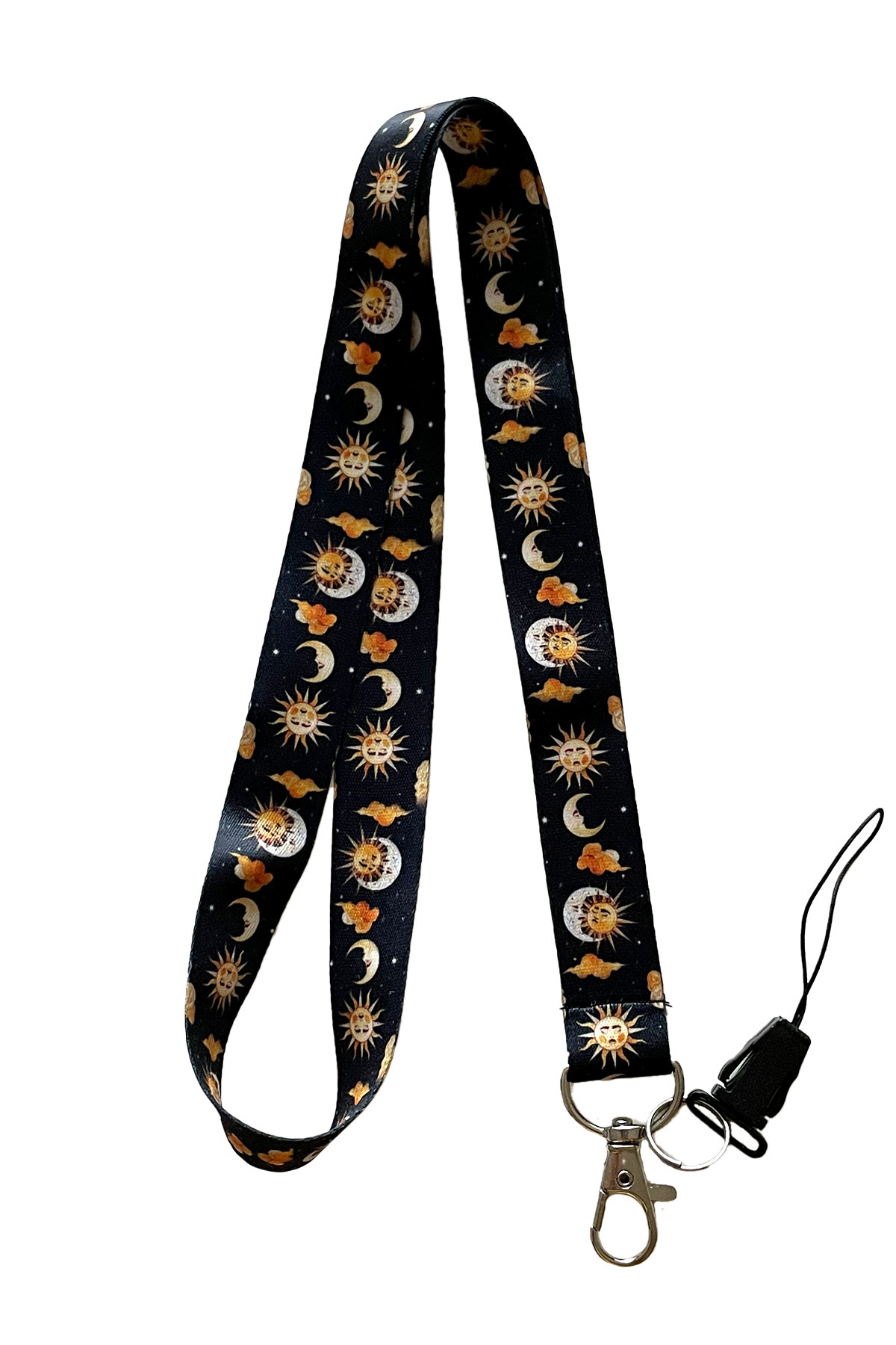 StormiStoretr Güneş Ay Galaksi Boyun ipi Telefon Askısı Lanyard ...