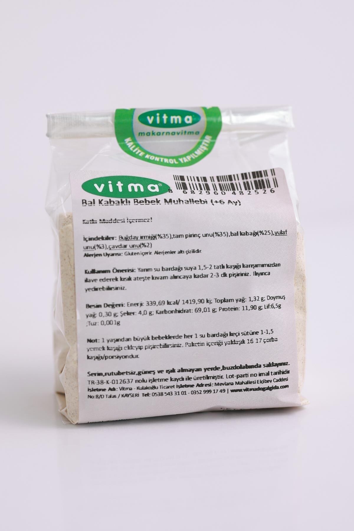 Vitma Balkabaklı Bebek Muhallebi 200gr Fiyatı, Yorumları - Trendyol