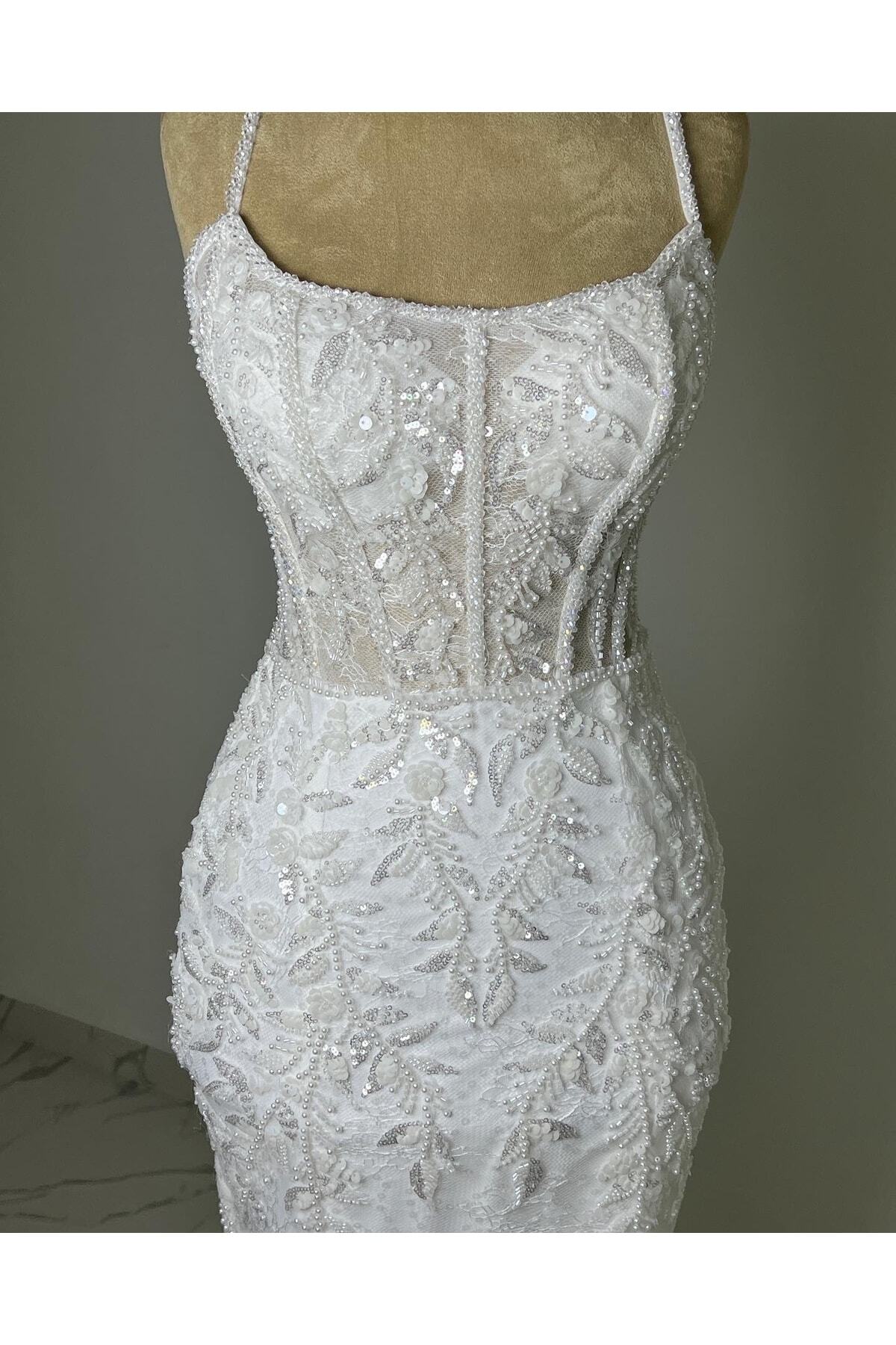 GAMZE Balık Model Gelinlik Fiyatı, Yorumları - Trendyol