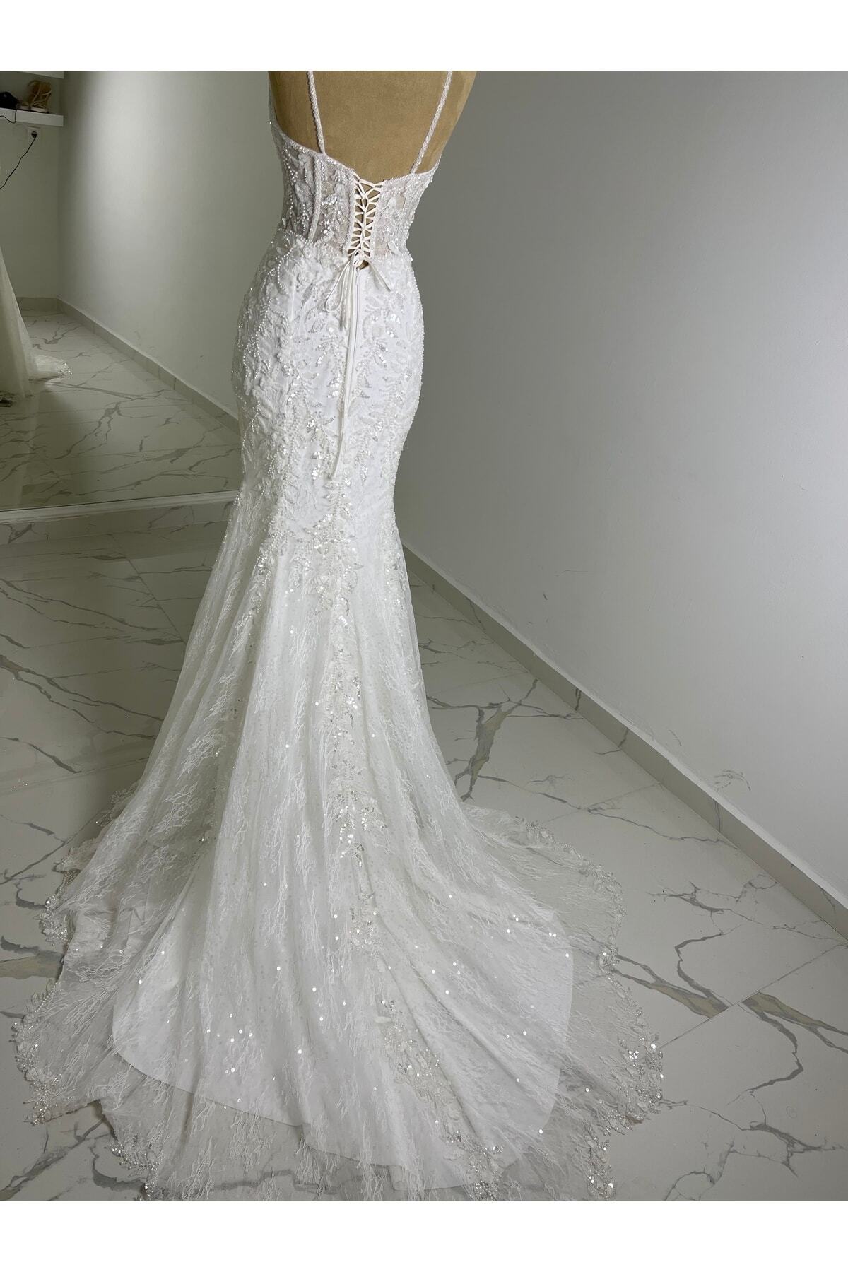 GAMZE Balık Model Gelinlik Fiyatı, Yorumları - Trendyol