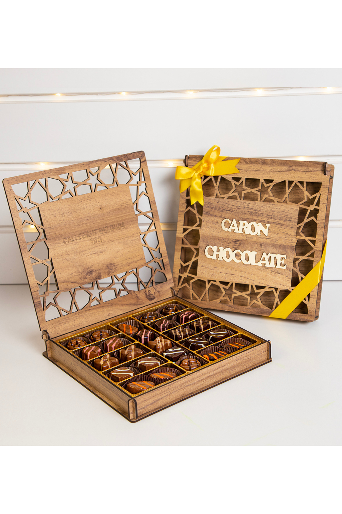 CARON CHOCOLATE Caron Pleksili Ahşap Kutu Hediyelik Special ...