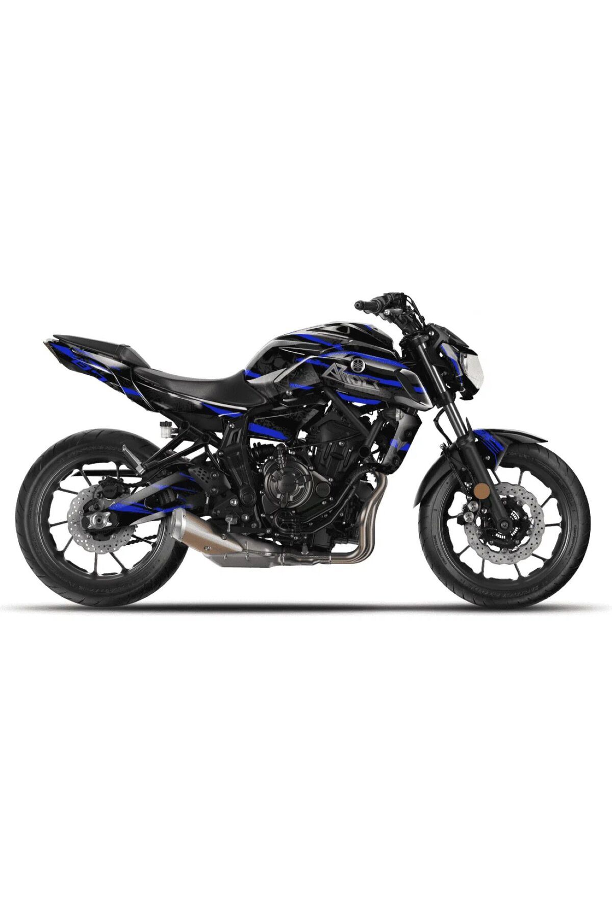 Run Grafik Shop YAMAHA MT 07 2018-2019 MAVİ BLADE FULL BODY KİT STİCKER SET Fiyatı, Yorumları ...