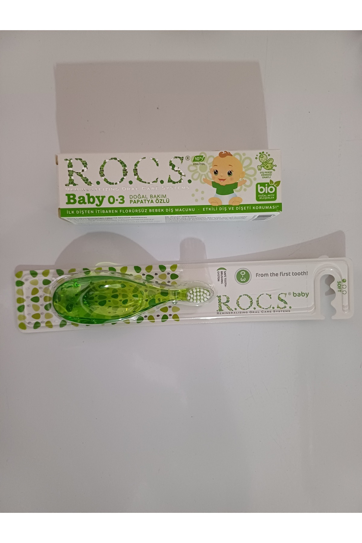 Rocs Baby ROCS DİŞ MACUNU VE FIRÇA SETİ Fiyatı, Yorumları - Trendyol