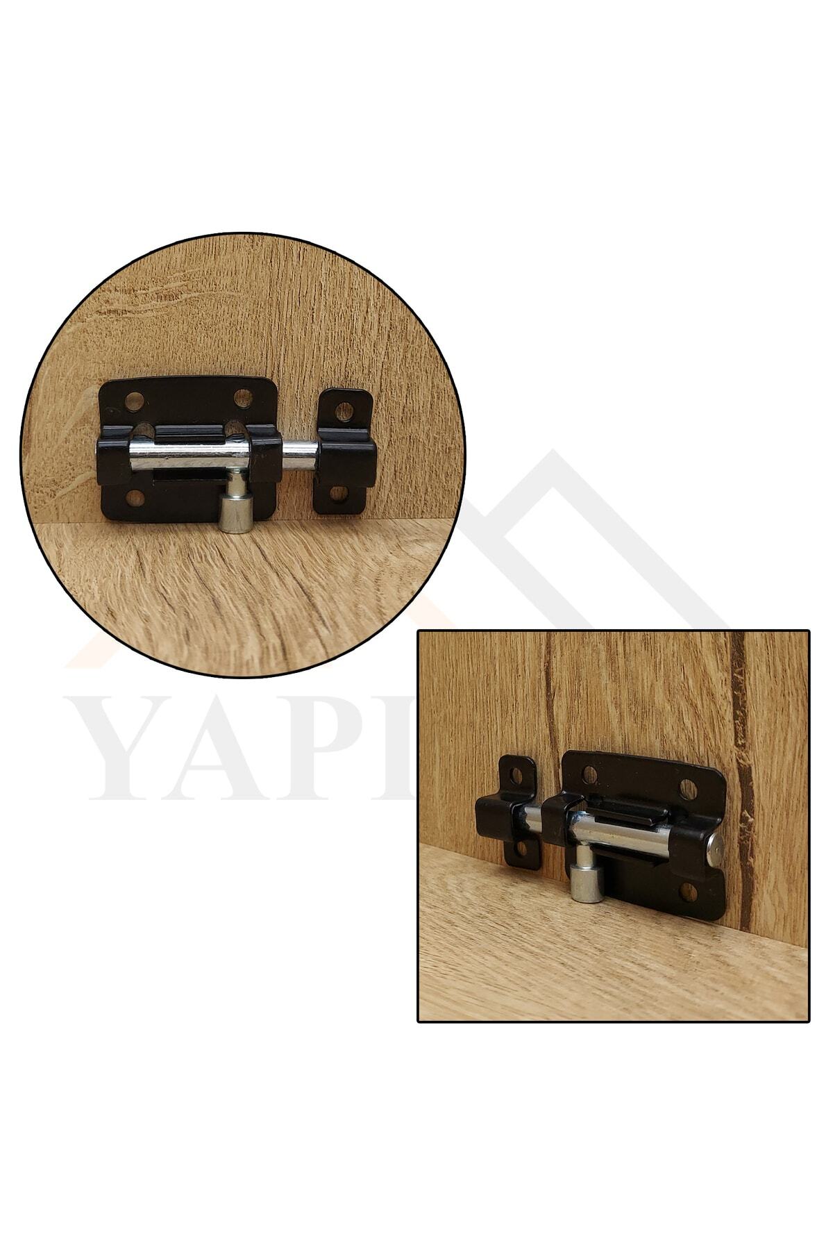 Yapıkan Dekoratif Siyah Mavzer Sürgü No: 1 - Kapı Arkası Pencere ...