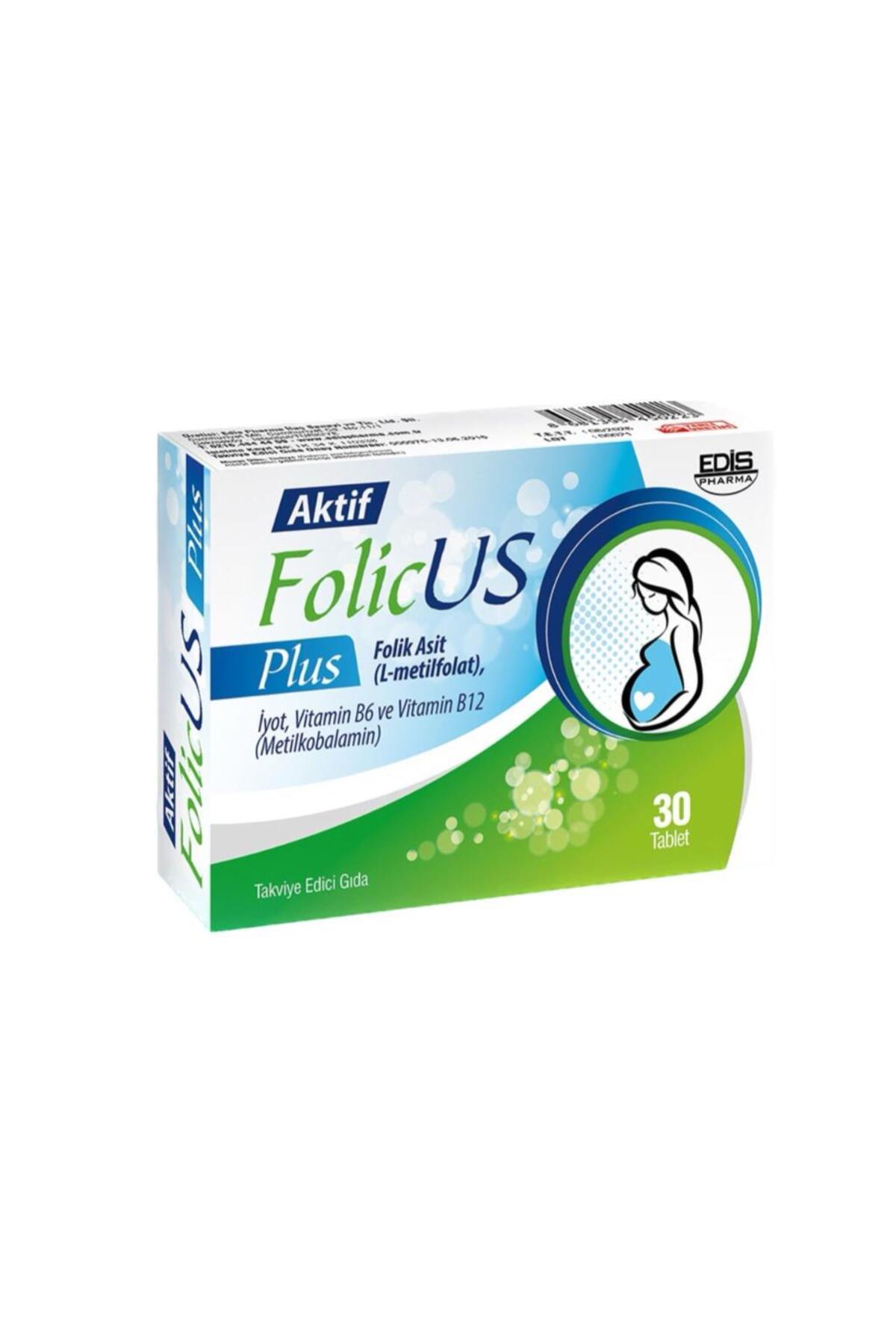 EDİS PHARMA Aktif FolicUs Plus 30 Tablet Fiyatı, Yorumları - Trendyol