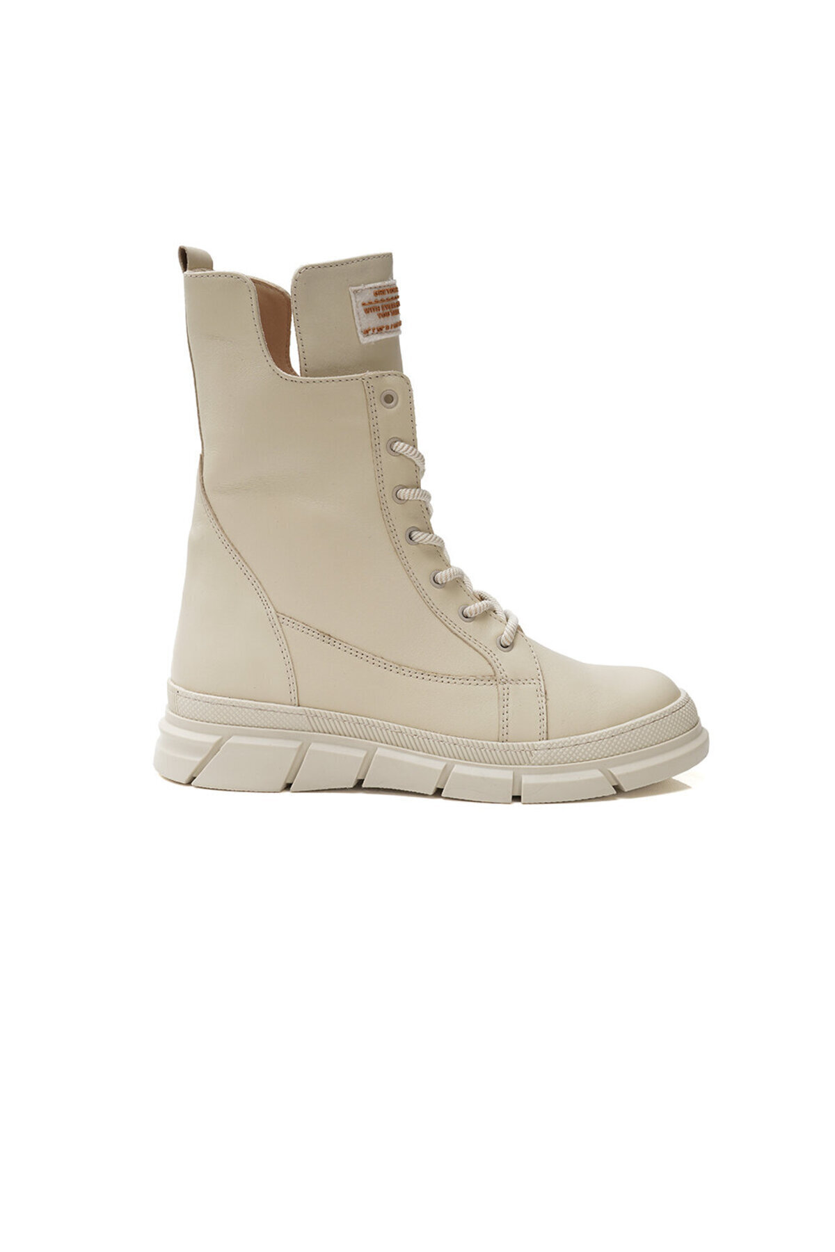 Greyder Kadın Ekru Hakiki Deri Sneaker Bot 3k2ub32672 - Fiyatı, Yorumları