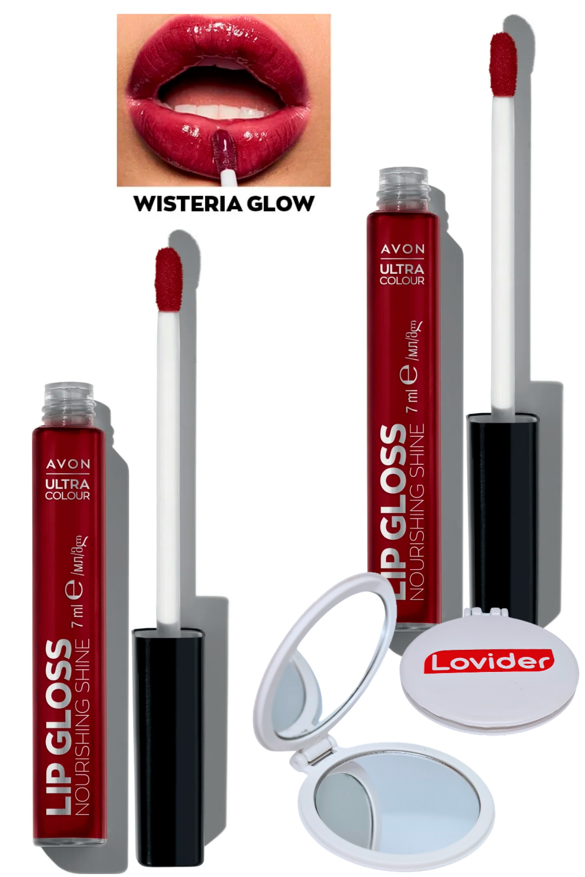 Avon Ultra Color Lip Gloss Besleyici Dudak Parlatıcısı - Wisteria Glow ...