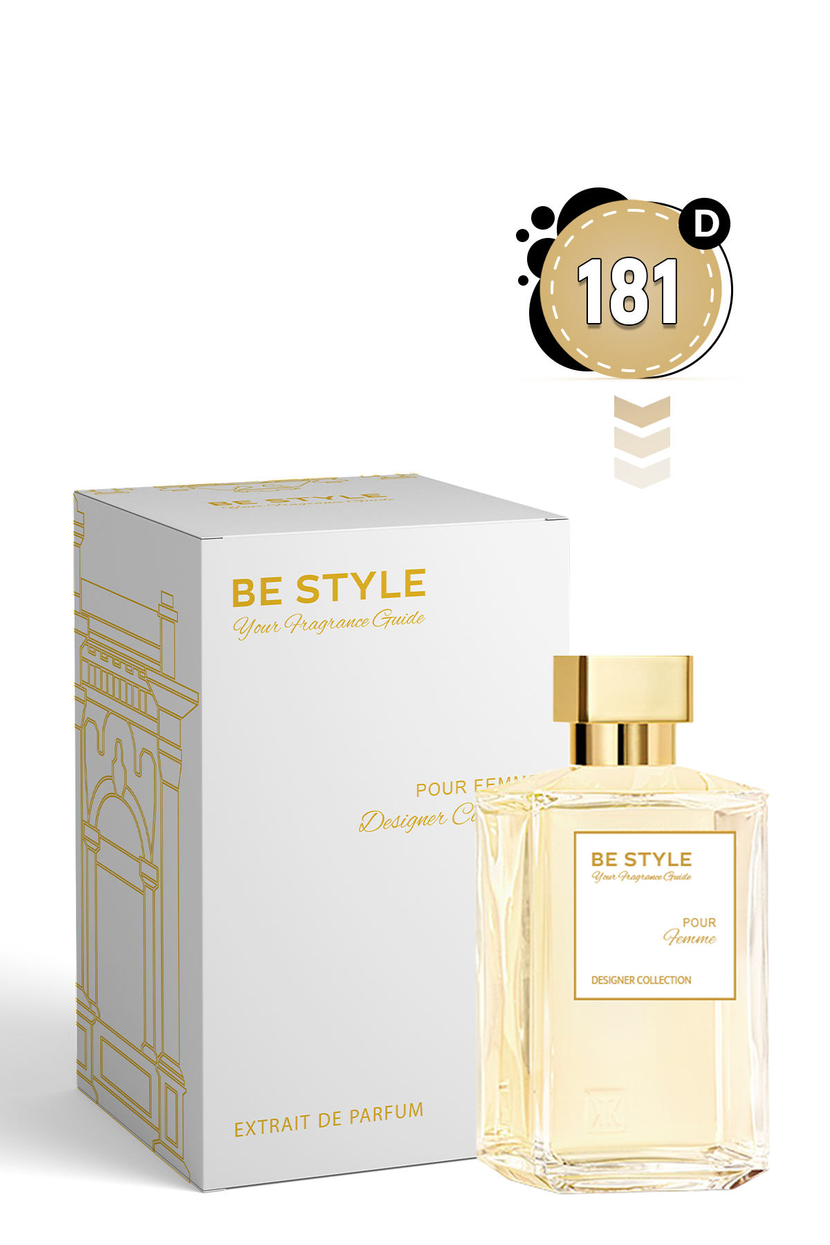 Be Style Perfumes Designer 181 Noche Kadın 100 ml Extrait De Parfüm ...