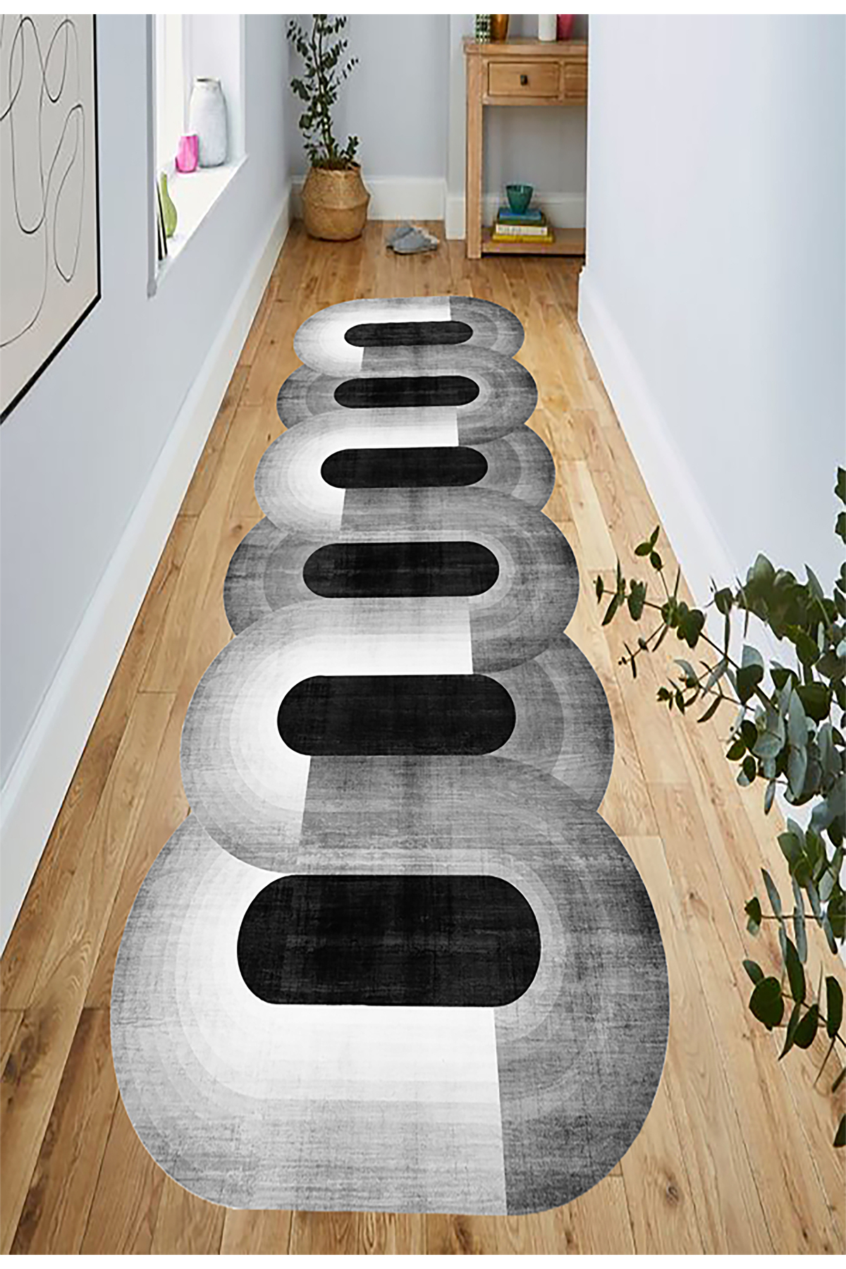 eco concept Lazer Kesim Yolluk, Gri Renk Yolluk, Koridor Halısı, Uzun ...