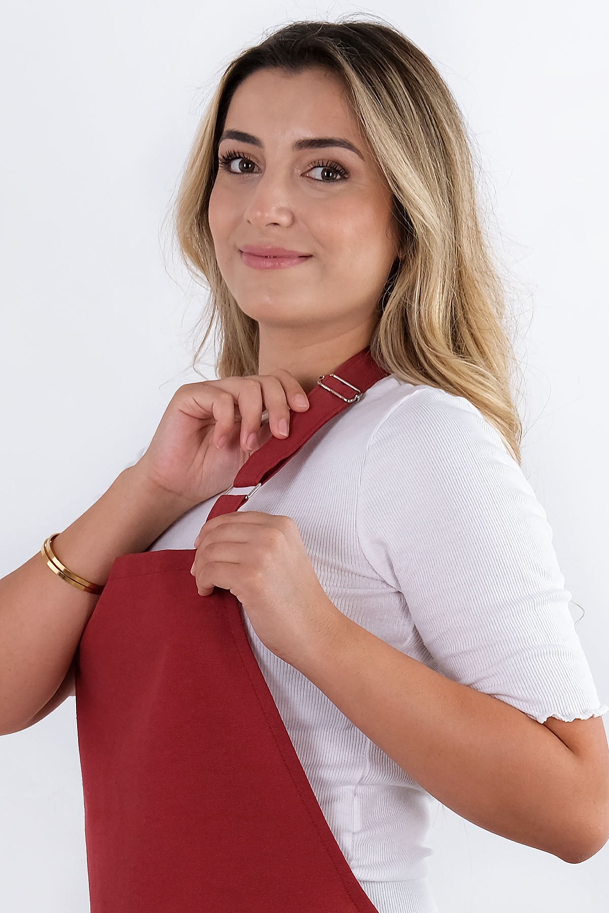 sevilya Simple 3'lü Set Ayar Askılı Cepli Mutfak Önlüğü Seti (2 ELDİVEN ...