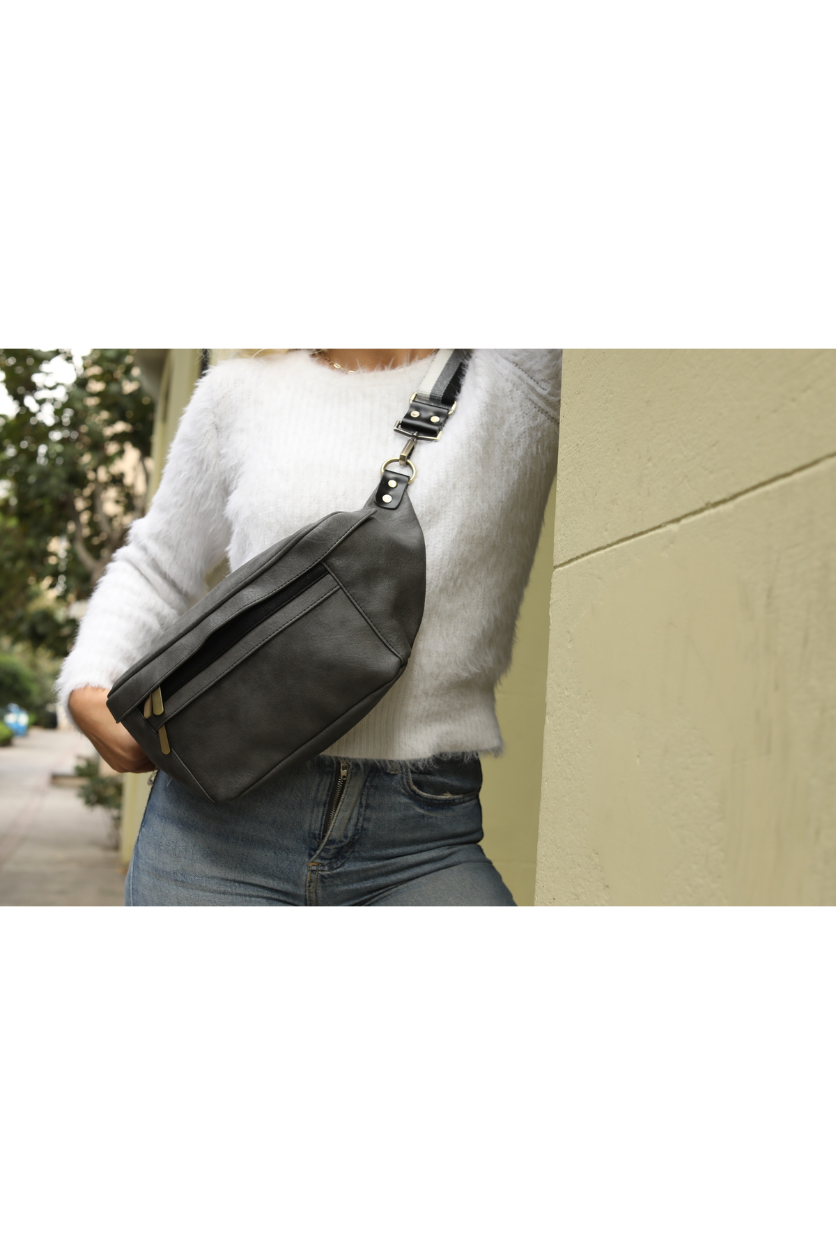 LUPA PROJECT İSTANBUL BAGUETTE GRİ X SİYAH Fiyatı, Yorumları - Trendyol