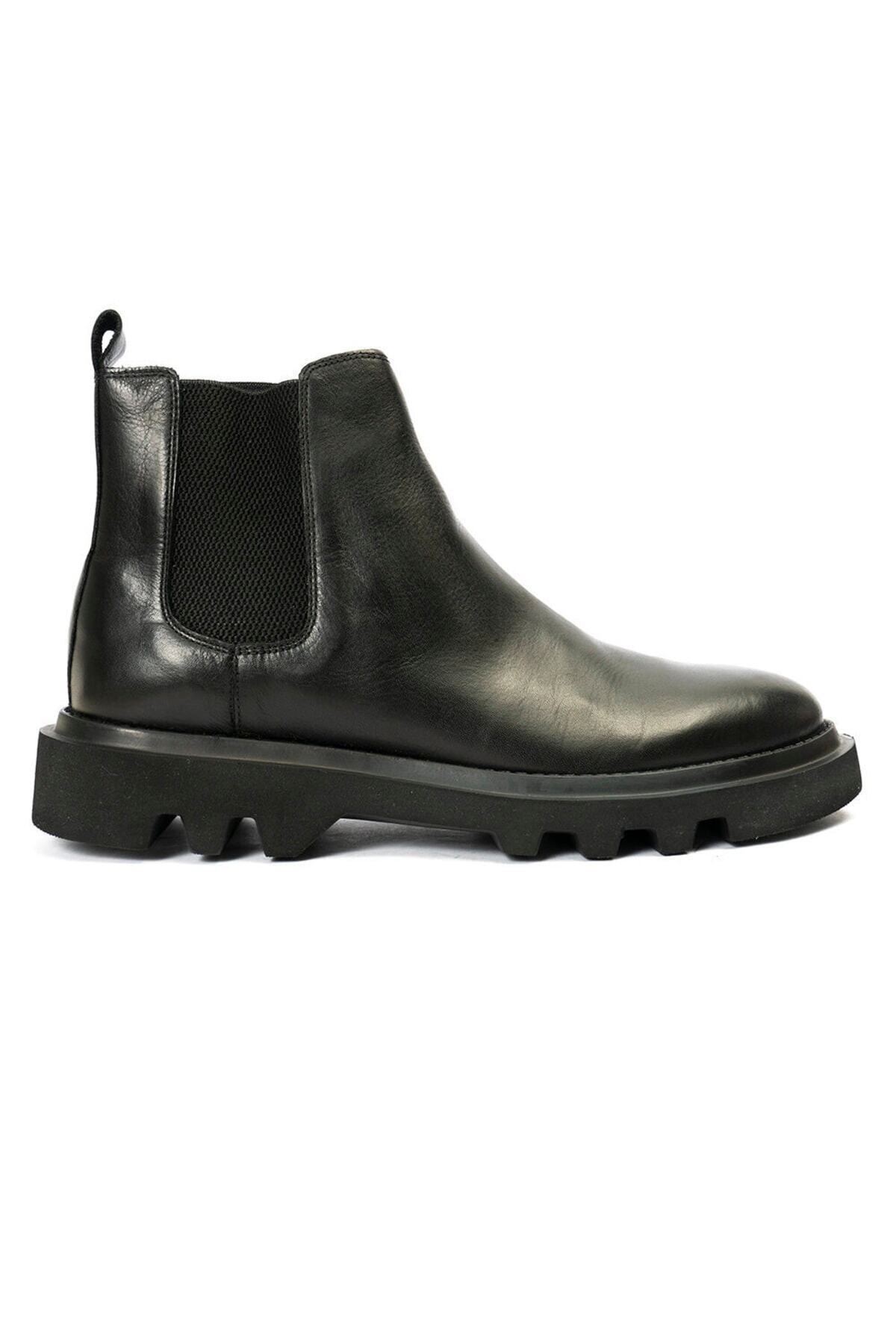 Greyder Erkek Siyah Hakiki Deri Chelsea Bot 2k1ub75070 Fiyatı ...