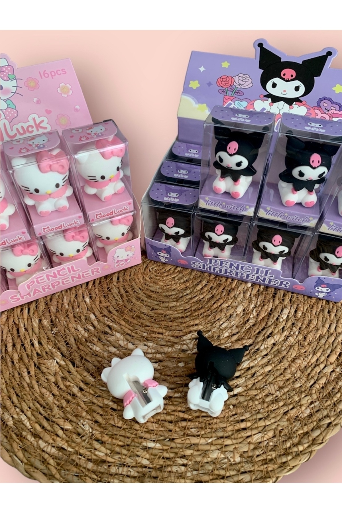 Meyra Accessories 2’li sevimli açacak hello kitty kuromi ki kalem traş ...