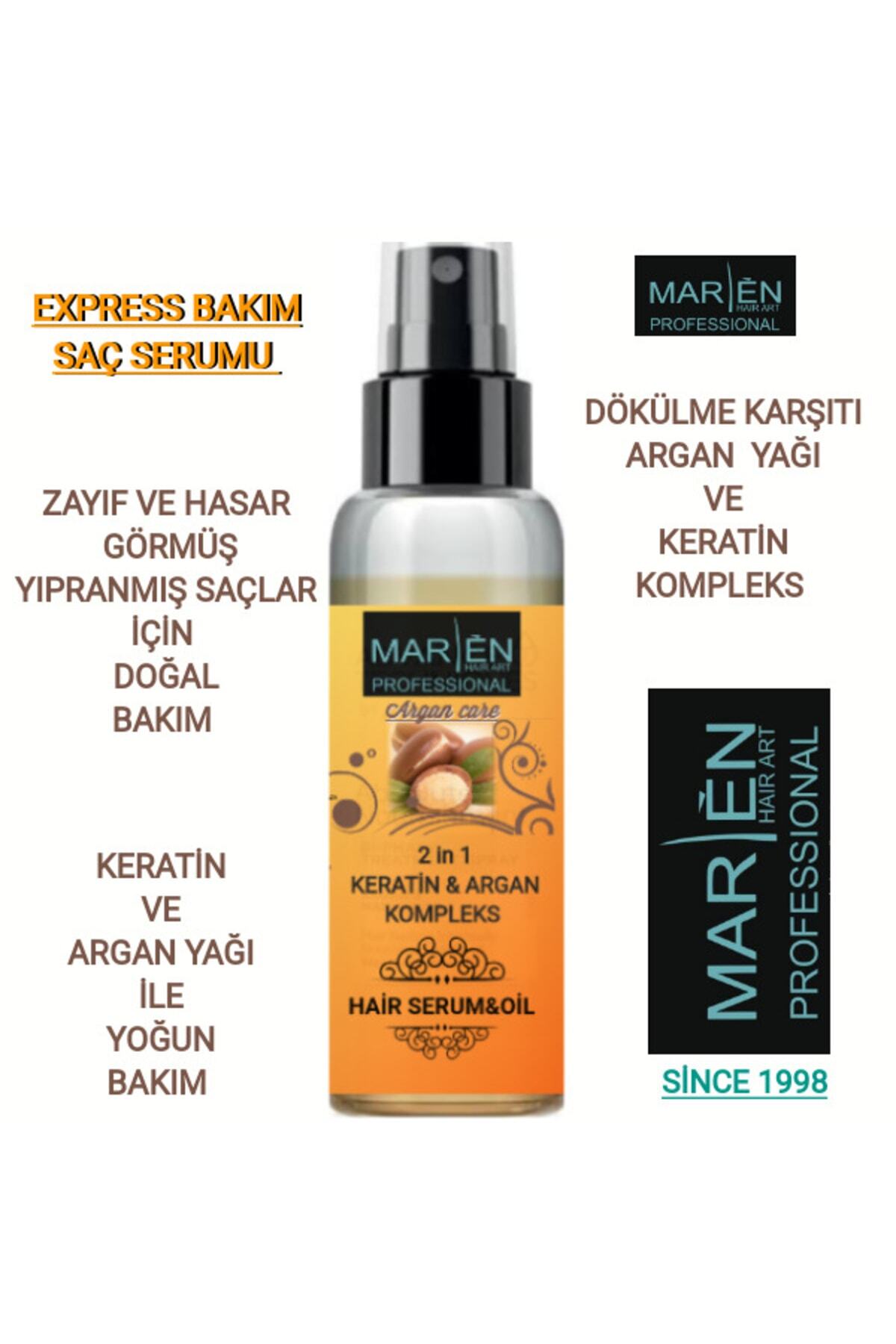 marien Keratin Argan Yağı Kompleks Bakım Serumu 100 mlFiyatı, Yorumları ...