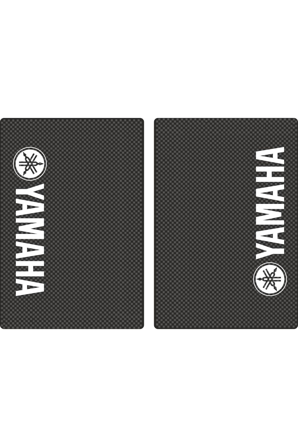 ChicArt Design Studio YAMAHA ÖN SÜSPANSİYON STİCKER CARBON Dijital UV ...