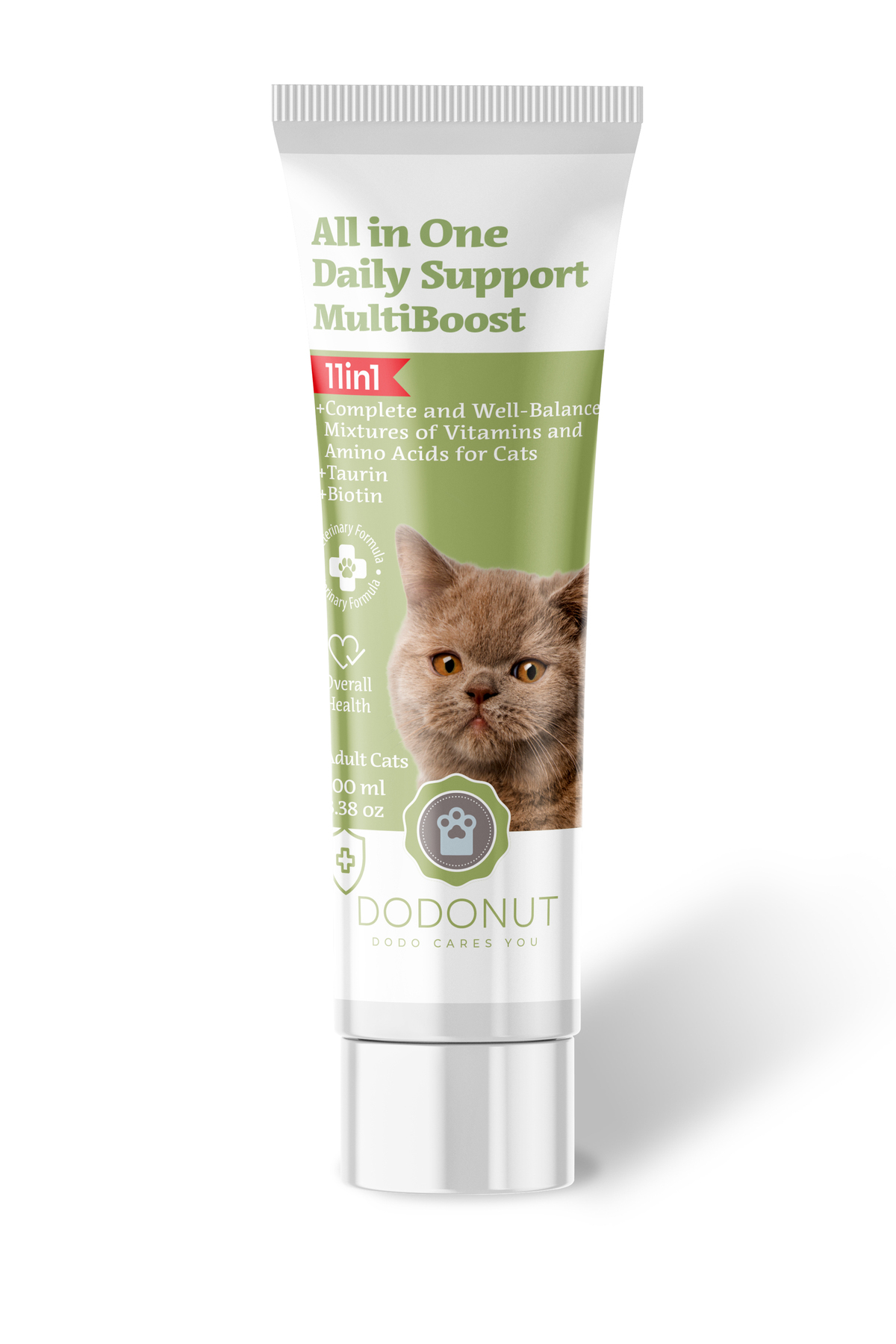 DODONUT Multiboost Kediler Için 11in1 Multivitamin Malt Takviyesi ...