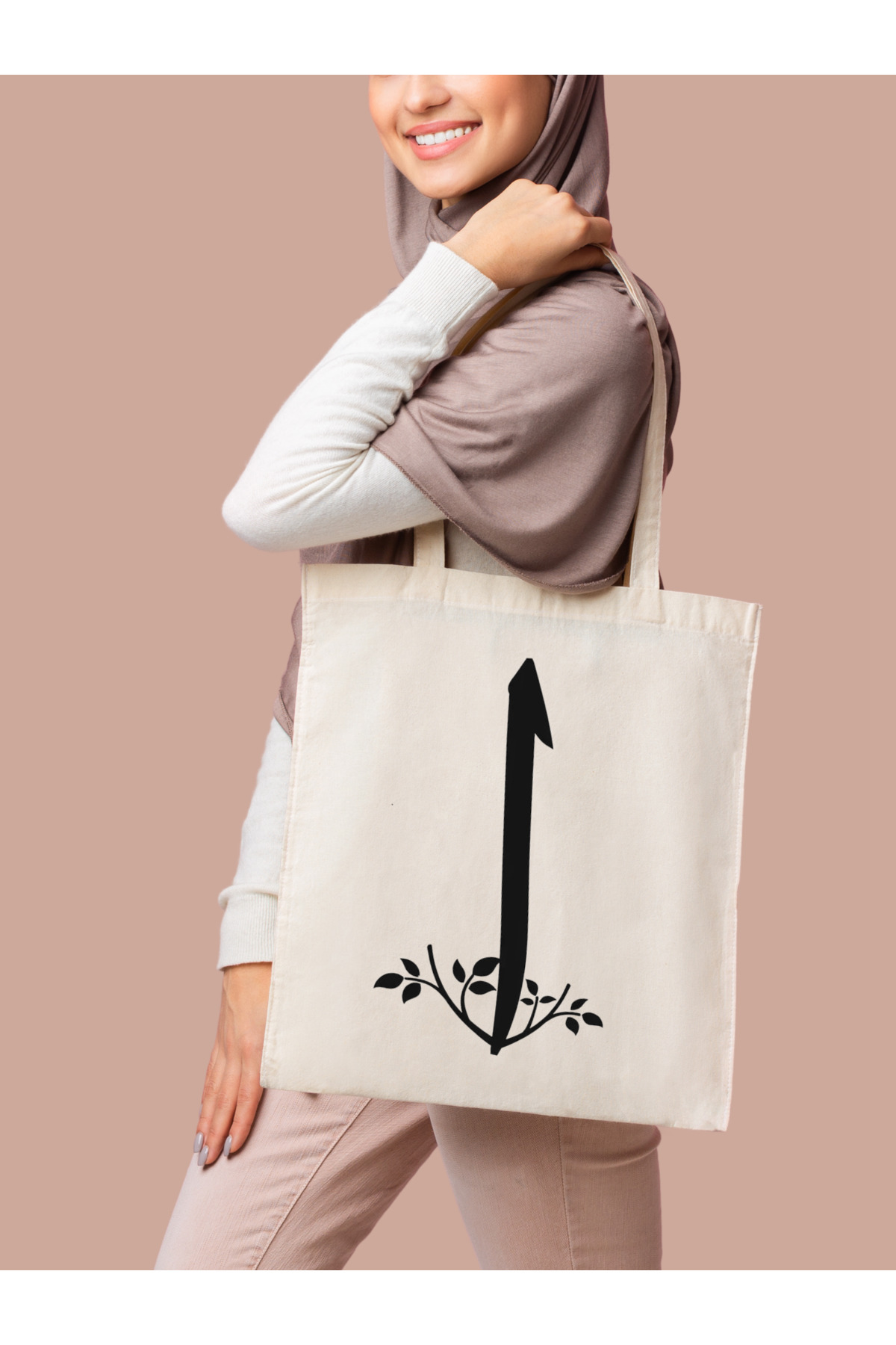 Cemira Elif Harfi Kuran Çantası Kitap Çantası Tote Bag Bez Çanta Fiyatı ...