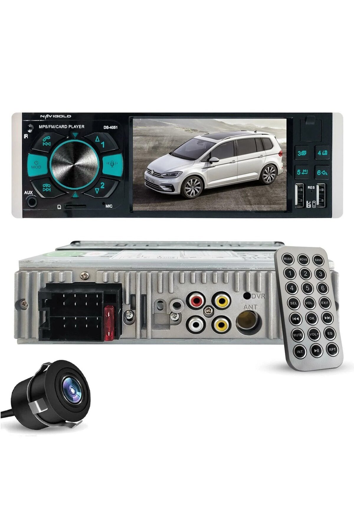 Navigold Ds-4051 Oto Teyp 4x55w 4.1"ekran Kameralı Oto Teyp - Fiyatı, Yorumları