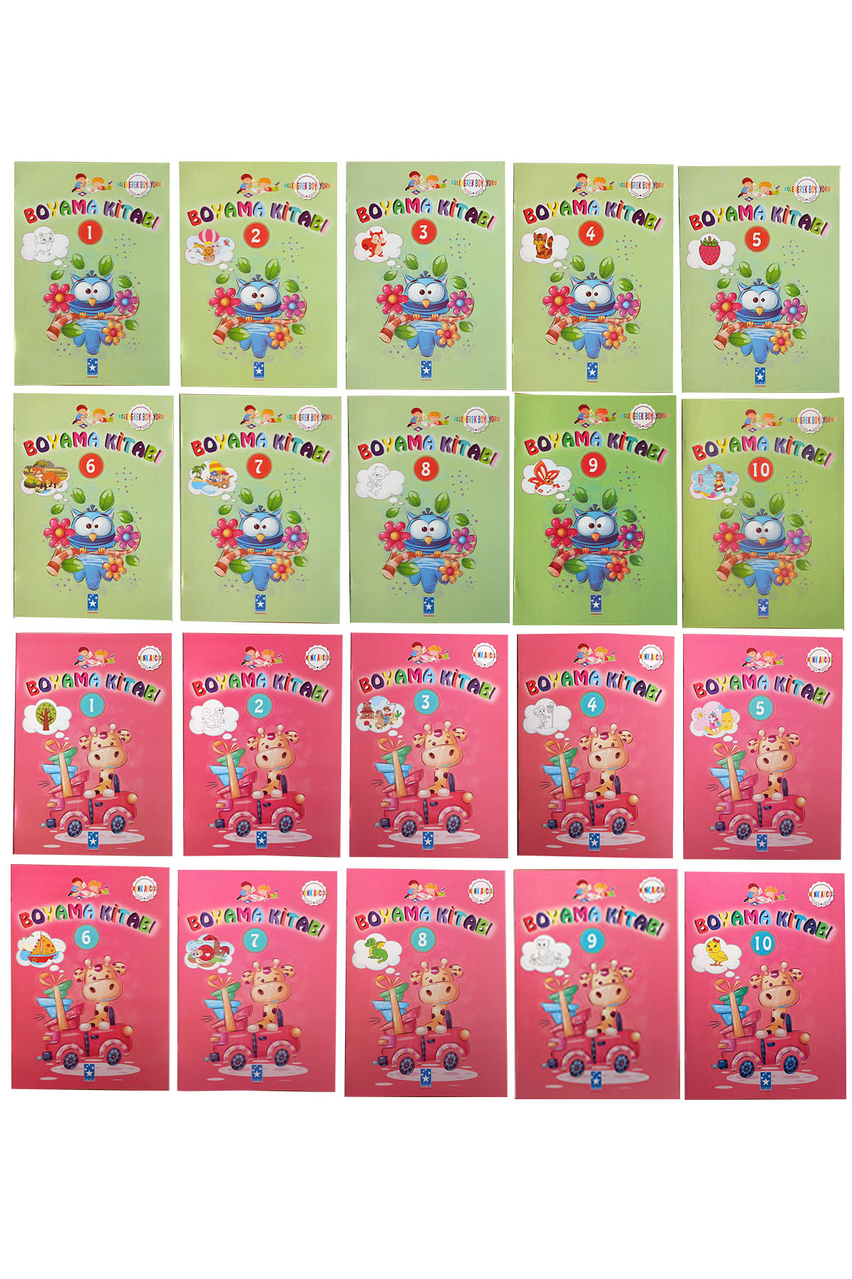 Yıldız Yayıncılık YILDIZ BOYAMA KİTABI RENK AVCISI-EĞLENEREK BOYUYORUM ...