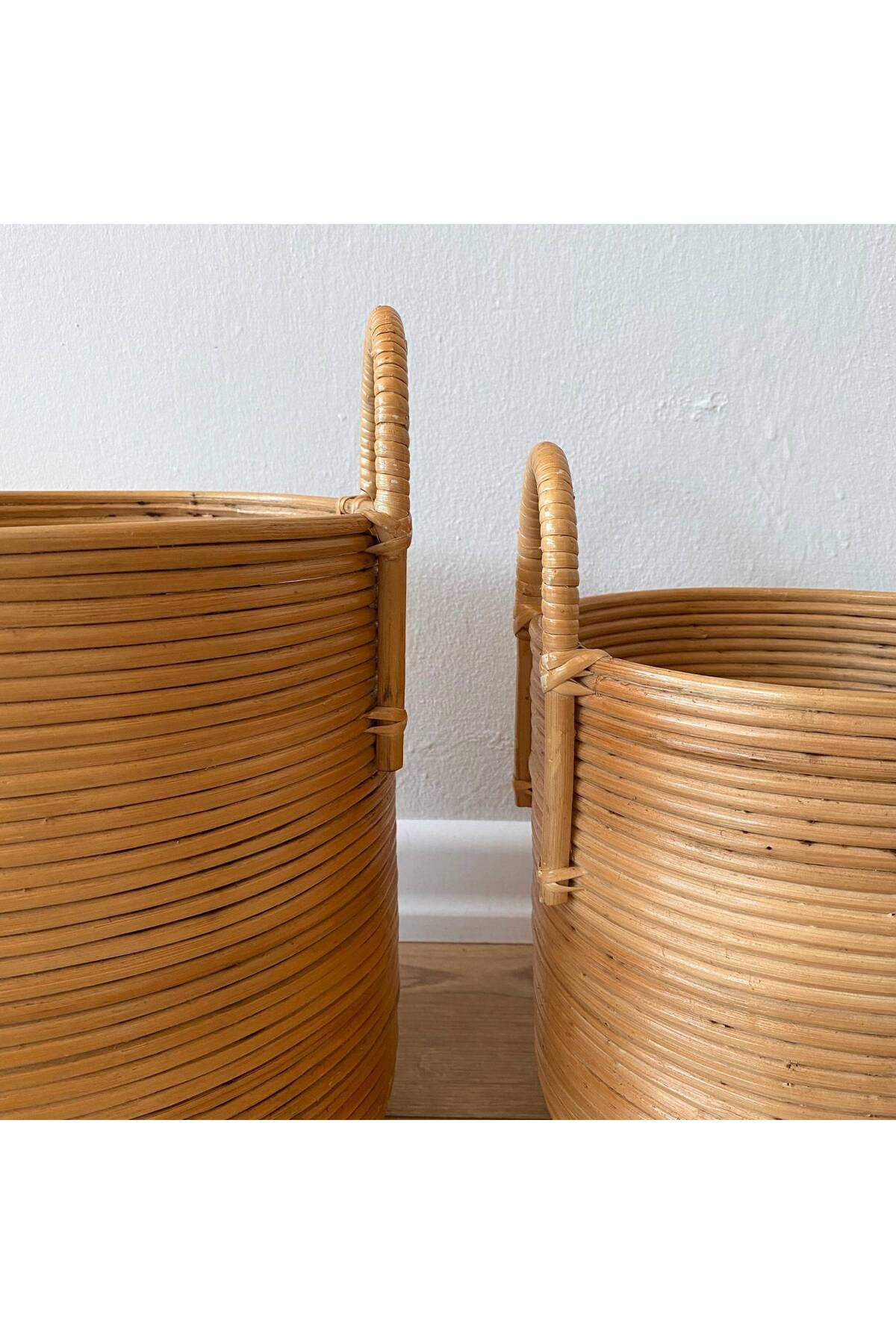 PESHCE El Yapımı Bambu Sepet Natural Fiyatı, Yorumları - Trendyol