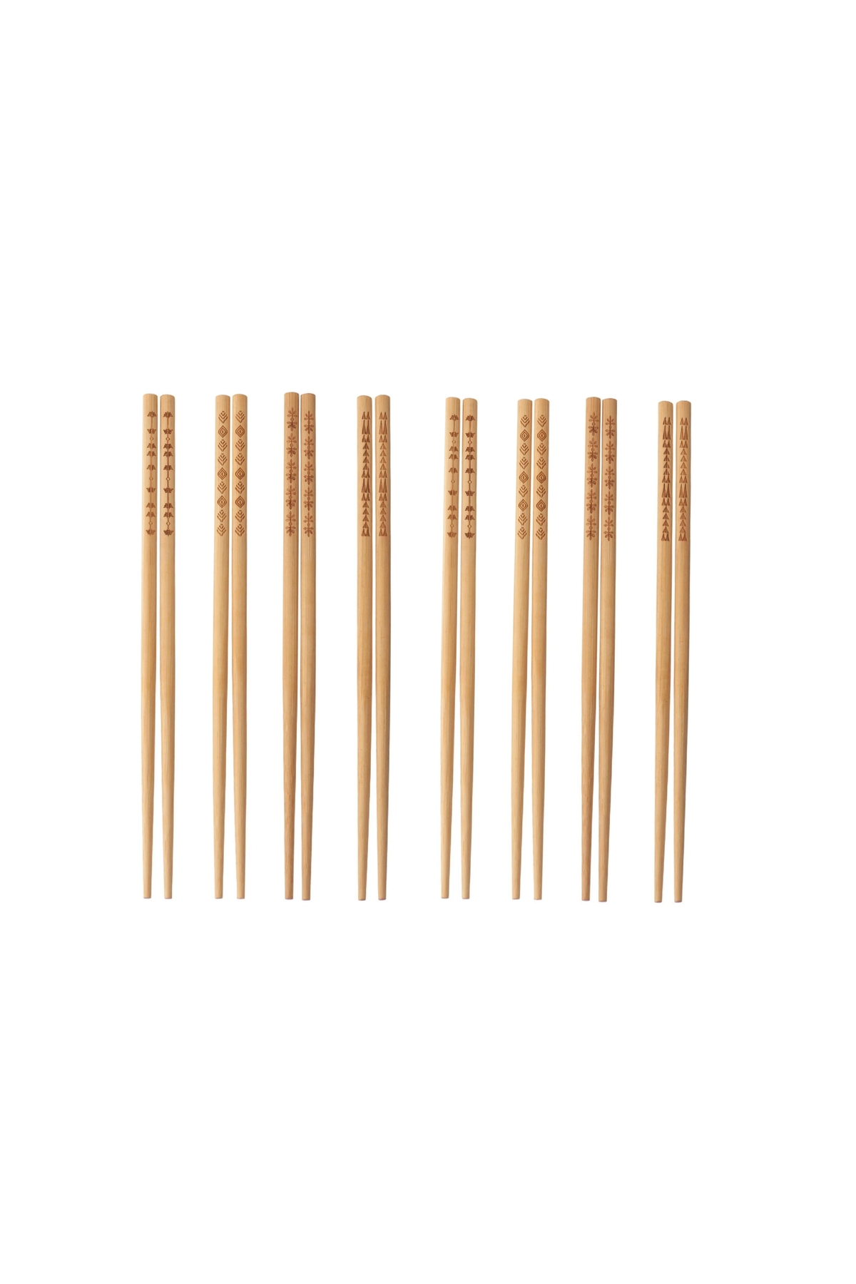 IKEA 16 Parça Bambu Chopstick Uzunluk: 24 Cm İkea 8 Çift Sushi Çubuğu ...
