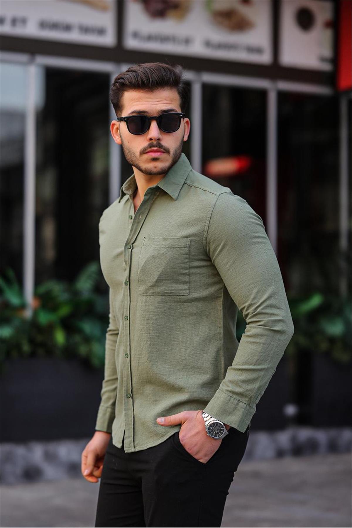 TRICKO 2801 KETEN GÖMLEK Fiyatı, Yorumları - Trendyol