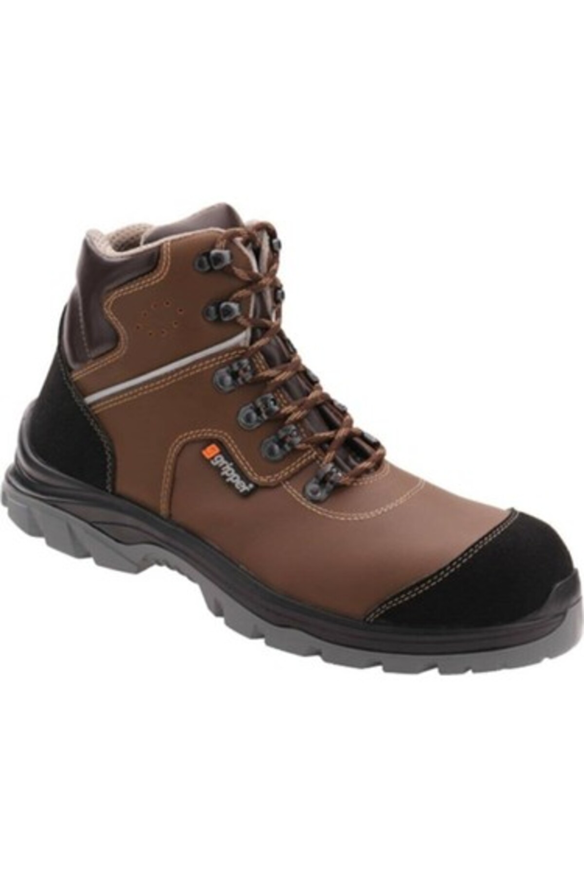 Mekap Gripper GPR-215 Kahverengi Microfiber S2 Kompozit Iş Botu Fiyatı ...