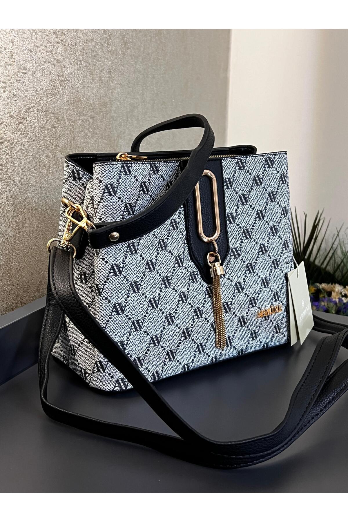 Armine ARM.361.GRİ Armine Özel Renk Konbin El Ve Kol Çantası Olarak ...