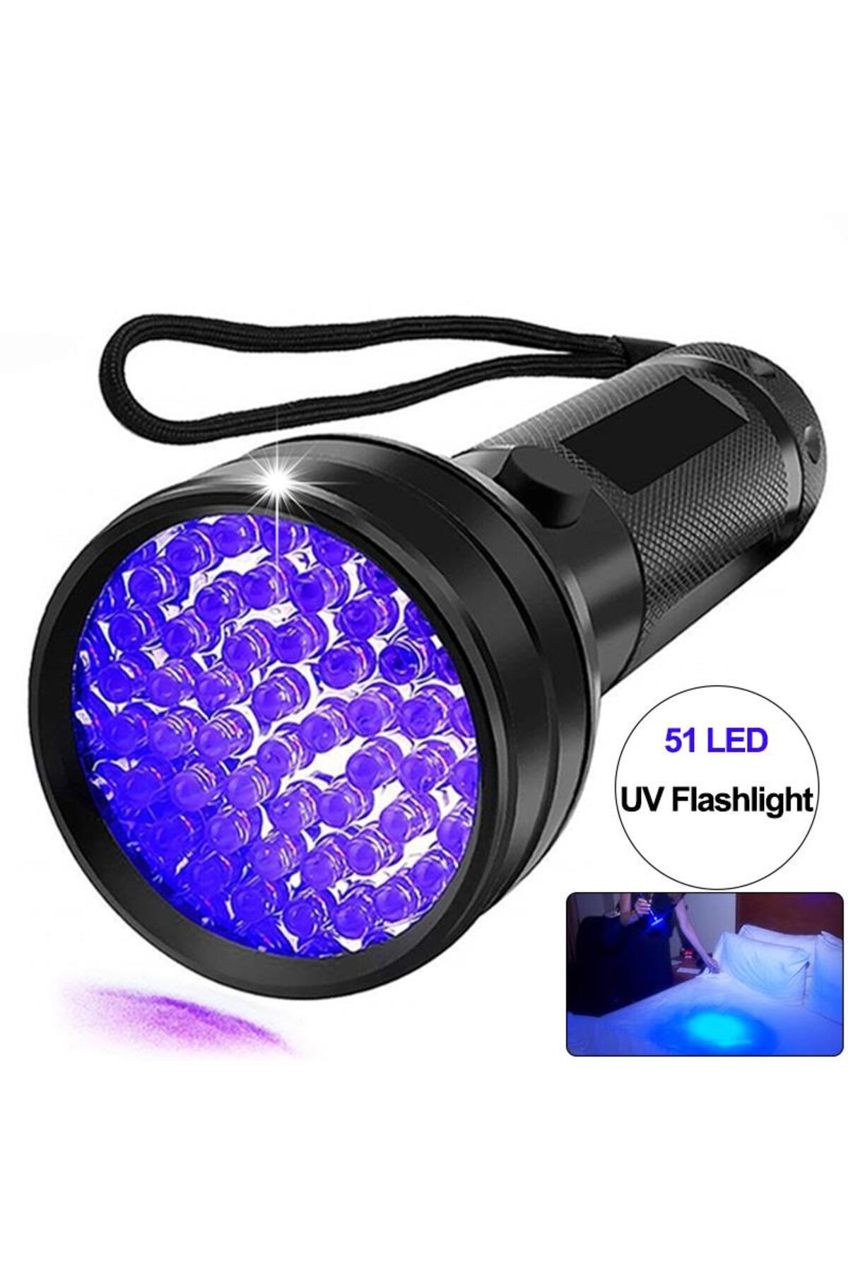valkyrie 51 Led Mor Işık Uv El Feneri Ultraviyole Blacklight Fiyatı ...
