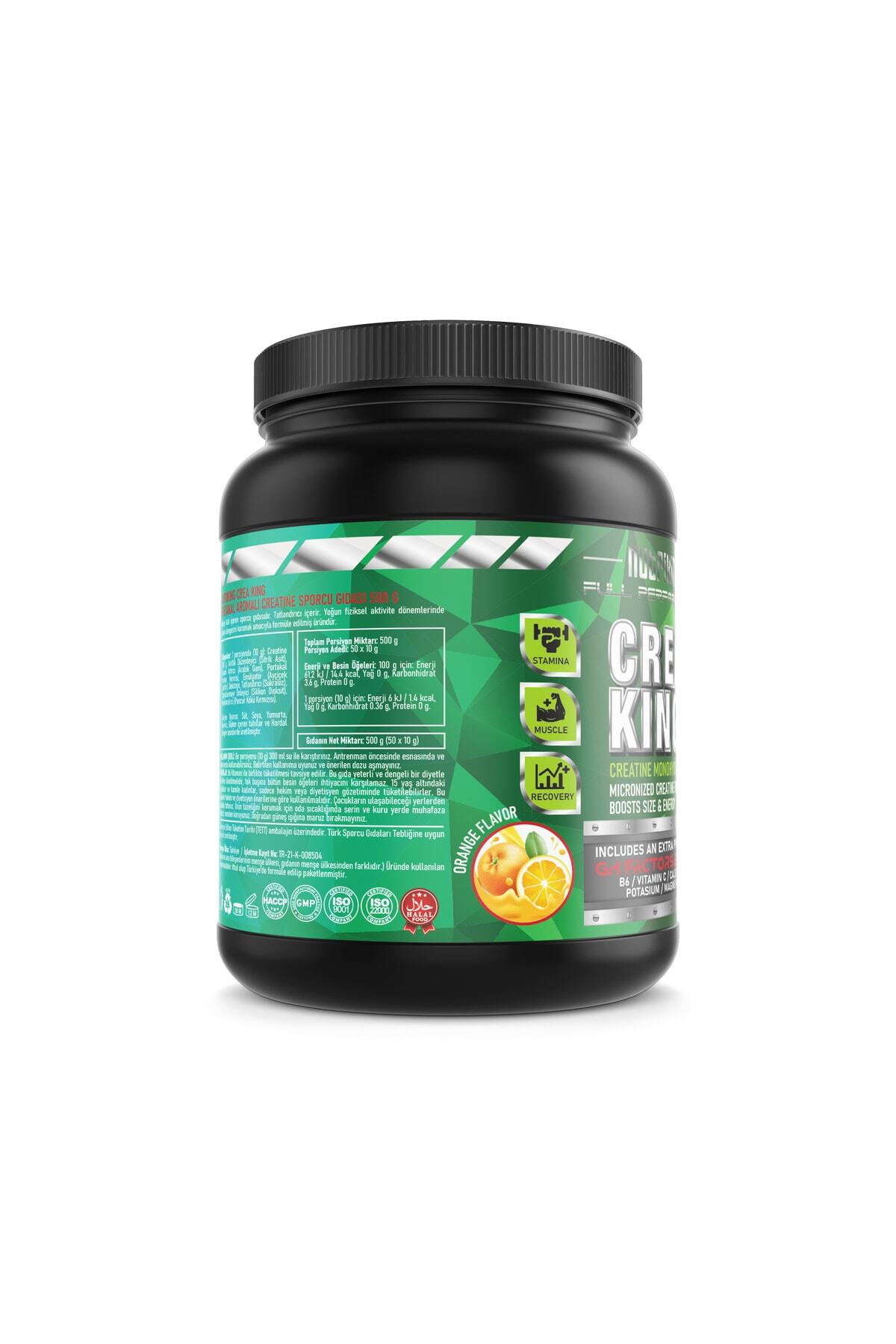 Nutriking Crea-king Creatine Portakal Aroma 500gr - Fiyatı, Yorumları