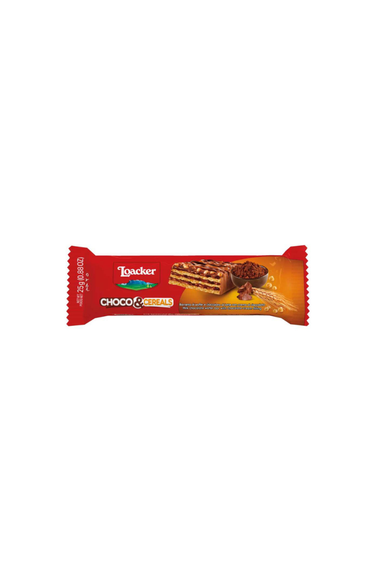 Loacker Choco & Cereals Milk Chocolate Wafer 25g Fiyatı, Yorumları ...