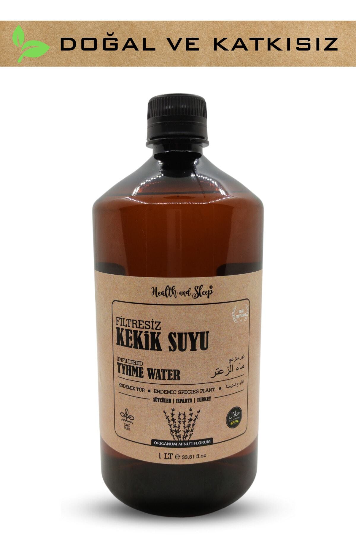 Health and sleep Filtresiz Doğal Endemik Tür Kekik Suyu 1 Lt Fiyatı ...