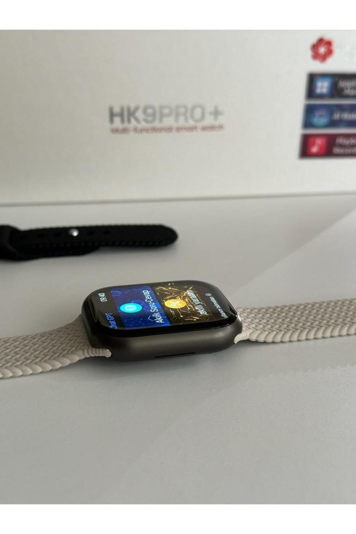 Genel Markalar Watch 8 hk 9 Pro+ Plus Akıllı Saat Hd Ekran Oyun yükleyebilme Özelikli Yapay ...