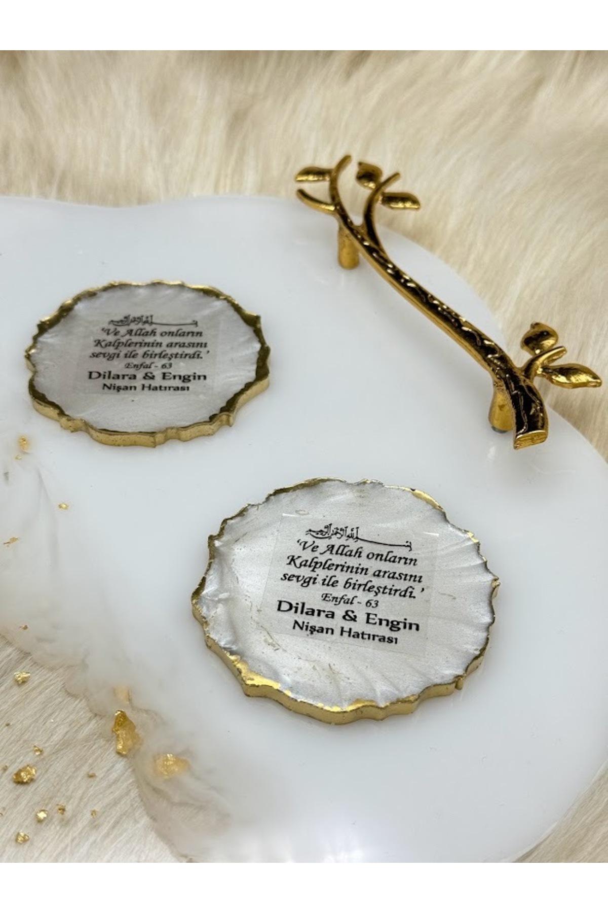 Mirabella Gift Epoksi Magnet 25 Adet Söz Nişan Nikah Kına Düğün Hediyeliği Kuran Hatırası Sünnet ...