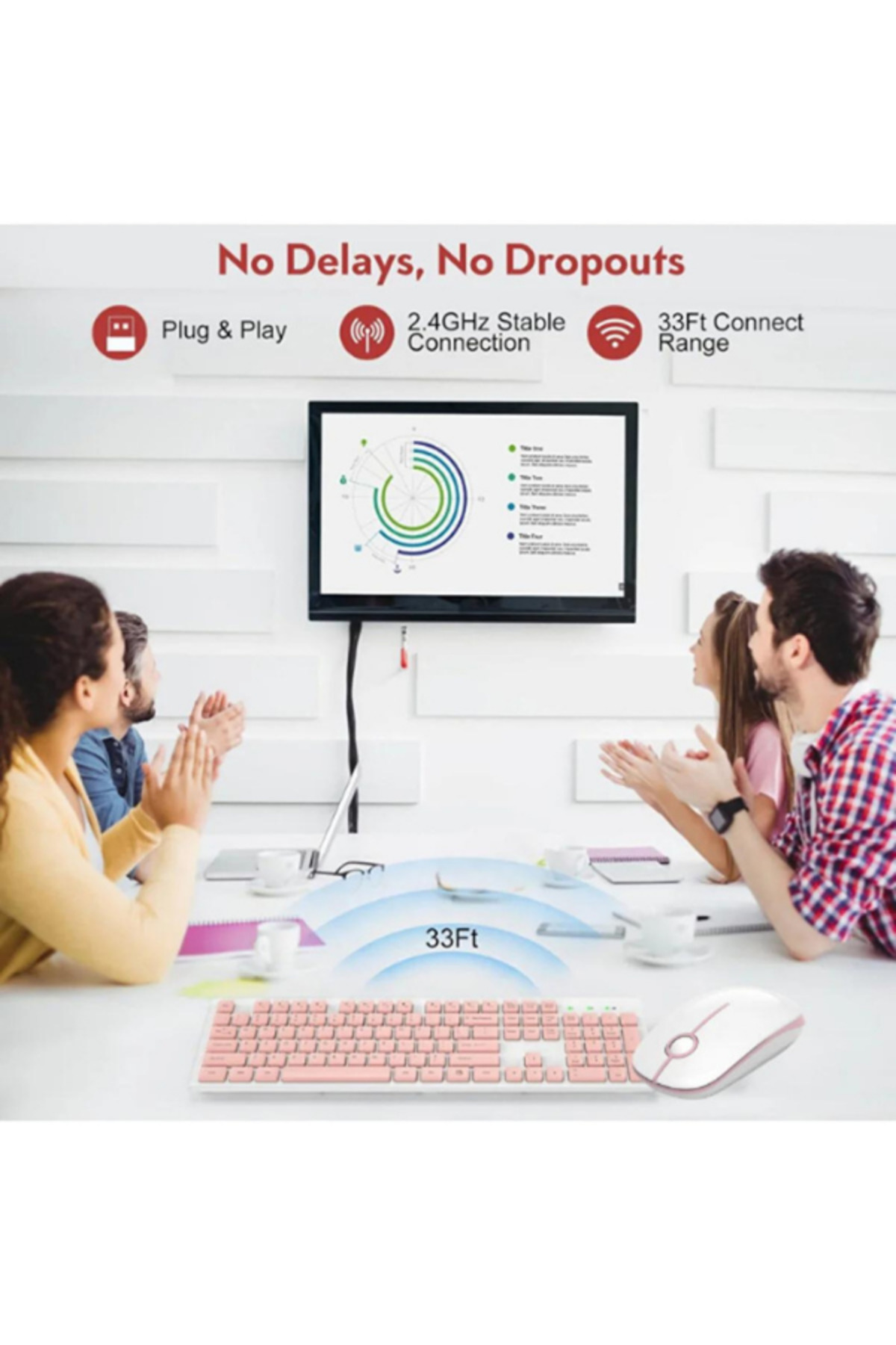 Maybax Ultra Slim Tv Pc Mobile Tablet Uyumlu Kablosuz Q Klavye Mouse ...