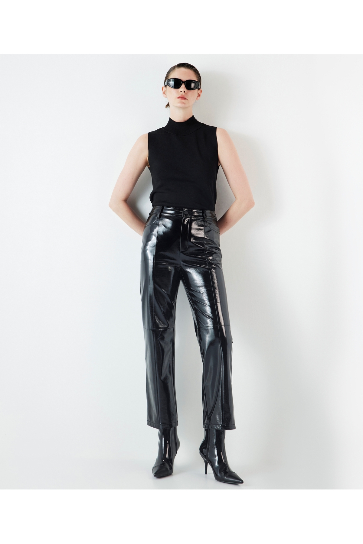 İpekyol Straight fit rugan pantolon Fiyatı, Yorumları - Trendyol